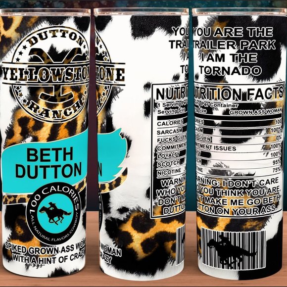 Dining | Yellowstone Beth Dutton Ranch Cup Tumbler | Poshmark